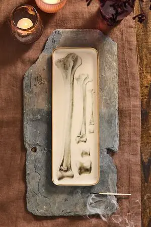 TERRAIN Halloween Prted Archival Tray 13" Bones